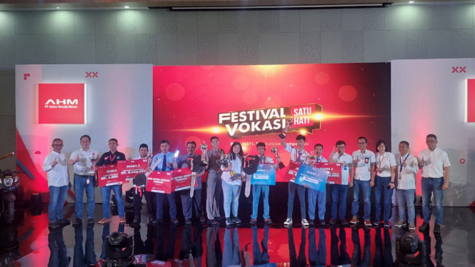 Ini Deretan Pemenang Festival Vokasi Satu Hati AHM 2023 Ini Deretan Pemenang Festival Vokasi Satu Hati AHM 2023