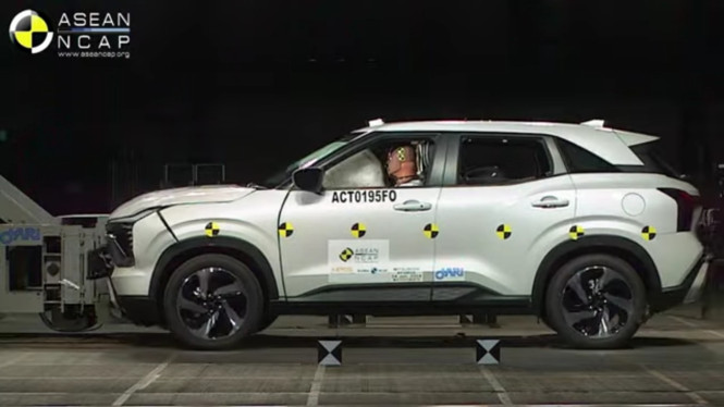 Begini Hasilnya saat Mitsubishi XForce Buatan Indonesia Uji Tabrak