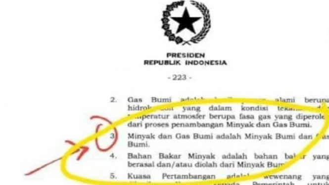 Pejabat Istana Diganjar Sanksi Gara Gara Salah Ketik Uu Cipta Kerja