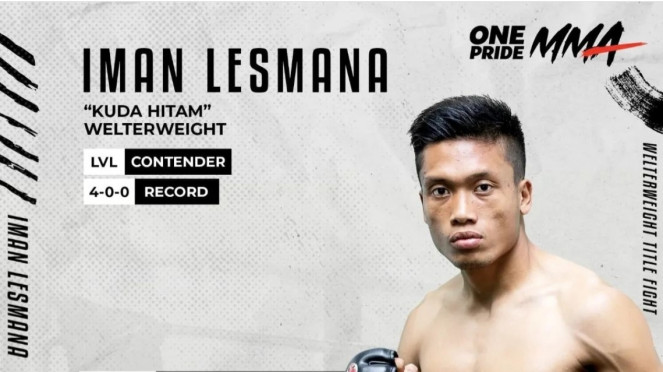 Tanding di One Pride MMA, Ini Makanan Iman Lesmana Jelang Naik Ring