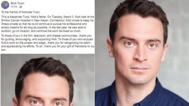 Bintang Serial Netflix, Nicholas Tucci Meninggal Dunia