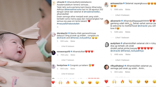 Citra Kirana Melahirkan, Rezky Aditya Langsung Bikin Akun IG Buat Anak Citra Kirana Melahirkan, Rezky Aditya Langsung Bikin Akun IG Buat Anak