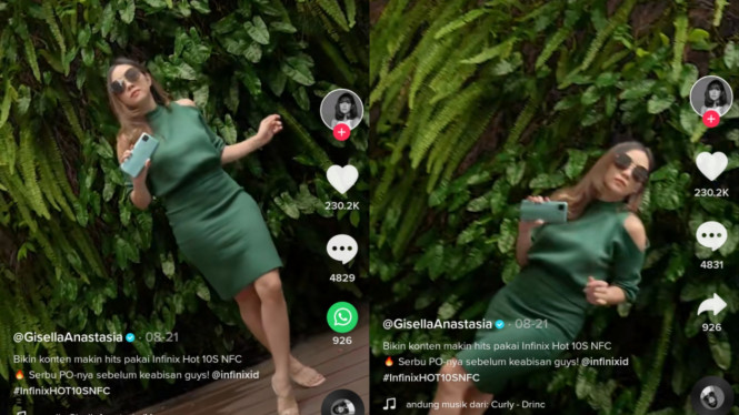 Heboh Video Baru Gisel Durasi 11 Detik, Goyangan Jadi Sorotan