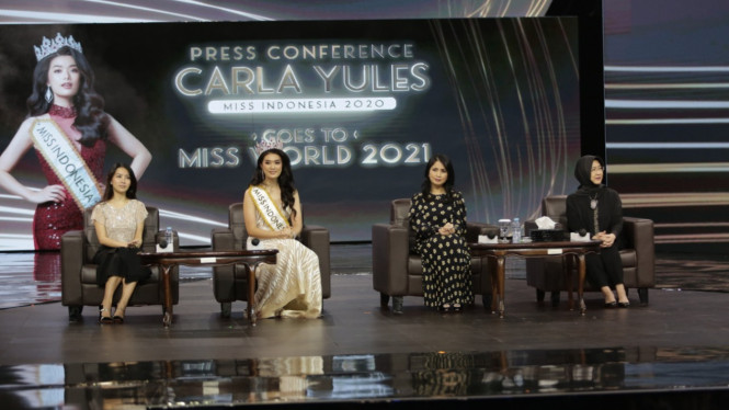 Miss Indonesia Carla Yules Siap ke Miss World 2021, Ini Profilnya