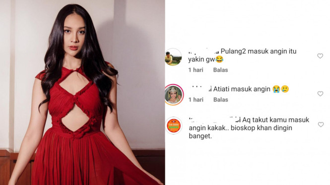 Kelewat Seksi, Anya Geraldine Diserbu Warganet 'Awas Masuk Angin'