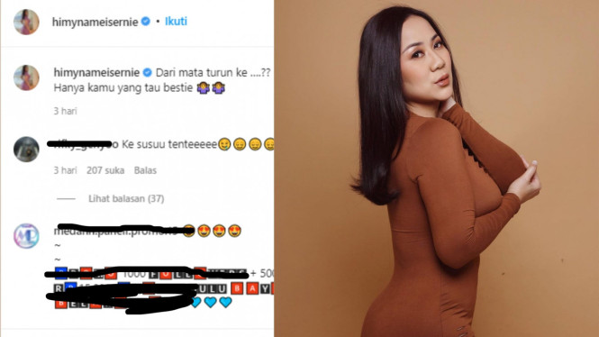 Tante Ernie Kembali Bikin Godaan Kalimat Nakal, Netizen: Berat Ya Tan