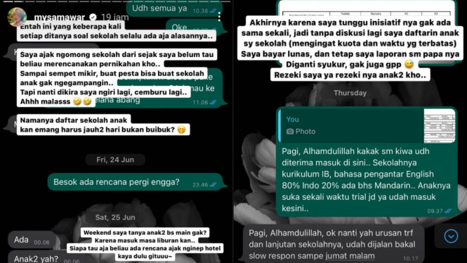 Kembali Panas Perseteruan Sama Mantan Suami, Mawar Afi Mention Jokowi?