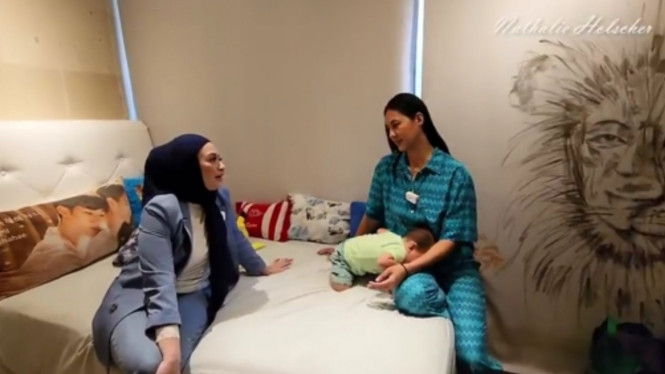 Jawaban Nathalie Holscher Ketika Ditanya Kalau Adzam Mau Jadi Pelawak