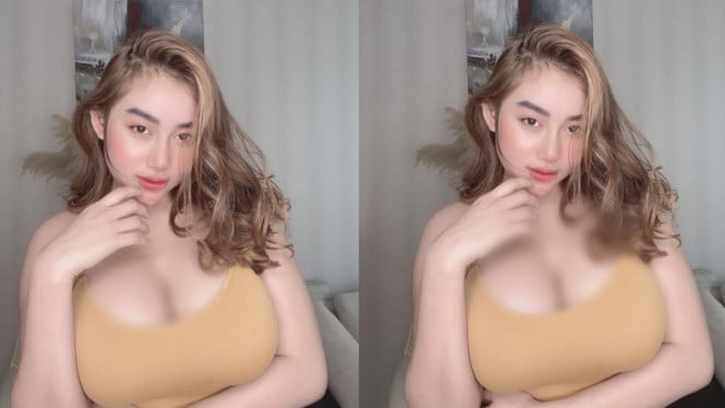 5 Potret Pamela Safitri Pamer Dada 'Durian King', Puting Mengintip!