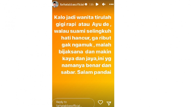 Diduga Sindir Lesti Kejora, Farhat Abbas Bawa-bawa Nagita dan Ayu Dewi Diduga Sindir Lesti Kejora, Farhat Abbas Bawa-bawa Nagita dan Ayu Dewi
