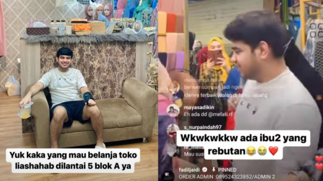Sukses Toko Ci Lenny, Fadil Jaidi Turun Langsung ke Pasar Tanah Abang Sukses Toko Ci Lenny, Fadil Jaidi Turun Langsung ke Pasar Tanah Abang