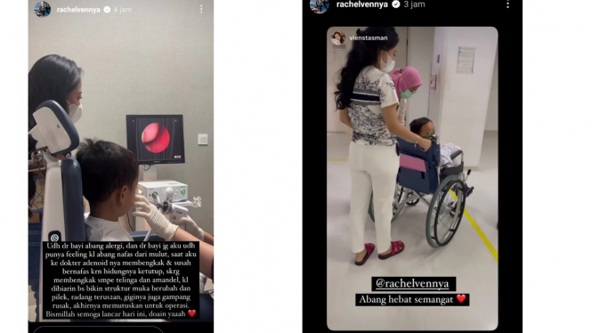 Pasca Operasi Adenoid, Begini Kondisi Terkini Xabiru Anak Rachel Vennya Pasca Operasi Adenoid, Begini Kondisi Terkini Xabiru Anak Rachel Vennya