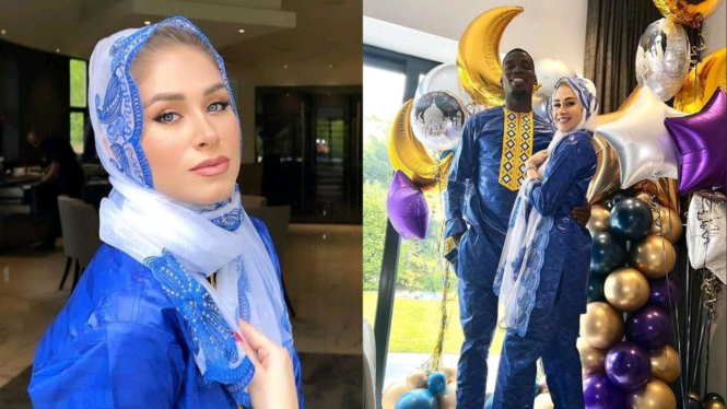 5 Potret Zulay Pogba Berhijab Istri Paul Pogba Yang Mualaf Sejak Menikah