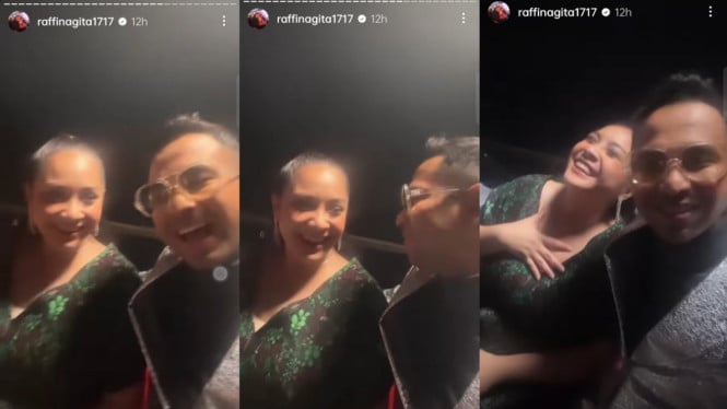 Ayu Ting Ting Hendak Tampil, Raffi Ahmad ke Nagita Slavina: I Love You