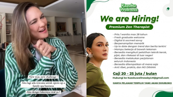 Luna Maya Buka Lowongan Pekerjaan, Gajinya Rp25 Juta! Luna Maya Buka Lowongan Pekerjaan, Gajinya Rp25 Juta!