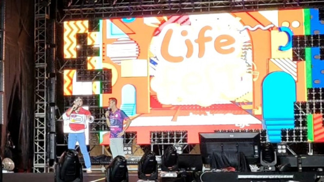 Meriahkan LifeFEST 2023, Raffi Ahmad Kalahkan Denny Sumargo di Pertandingan Olahraga