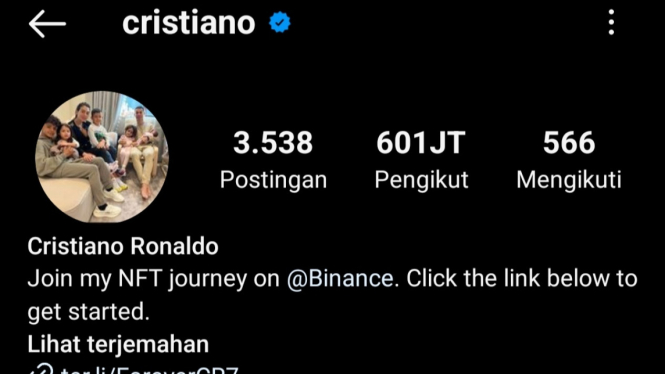 Cristiano Ronaldo Jadi Orang Pertama yang Tembus 600 Juta Followers di ... Cristiano Ronaldo Jadi Orang Pertama yang Tembus 600 Juta Followers di ...
