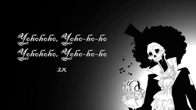 Lirik Lagu Binks No Sake OST One Piece - Ikonik Lagu Brook Yohohoho ... Lirik Lagu Binks No Sake OST One Piece - Ikonik Lagu Brook Yohohoho ...