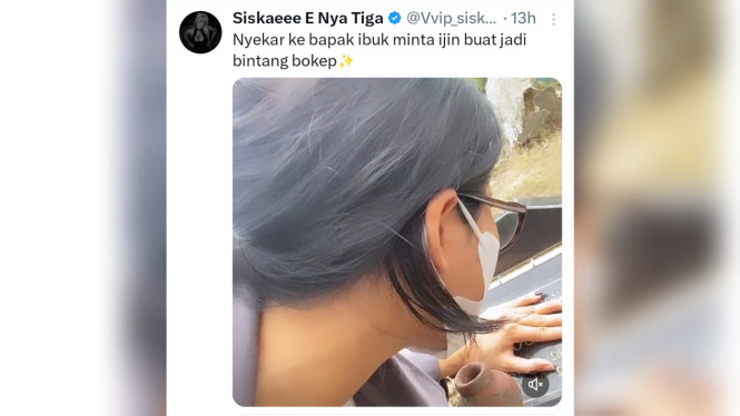 Siskaeee ke Makam Orangtua, Minta Izin Jadi Bintang Film Dewasa