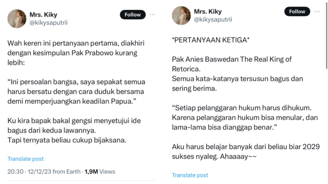 5 Komentar Komika Soal Debat Capres Cawapres, Arie Kriting Satir Kiky ... 5 Komentar Komika Soal Debat Capres Cawapres, Arie Kriting Satir Kiky ...
