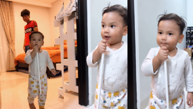 Usia Hampir 2 Tahun, Wajah Naka Anak Arie Kriting dan Indah Permatasari Diekspos