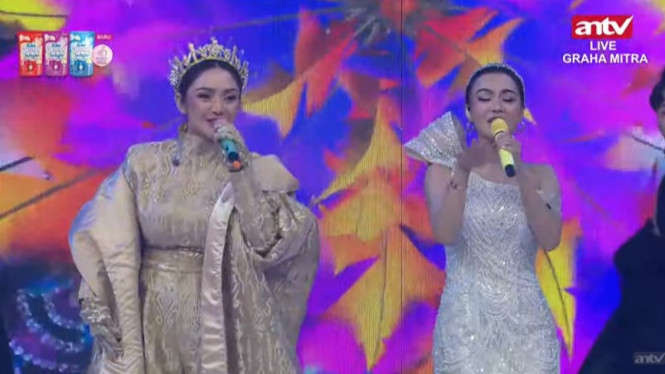 Wika Salim Duet Bareng Siti Badriah Bawakan Lagu Runtah di Malam Puncak HUT Ke-30 ANTV