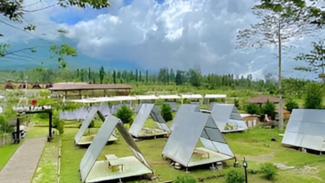 Kledung Park, Rekomendasi Wisata Camping dengan View Gunung Sumbing dan ...