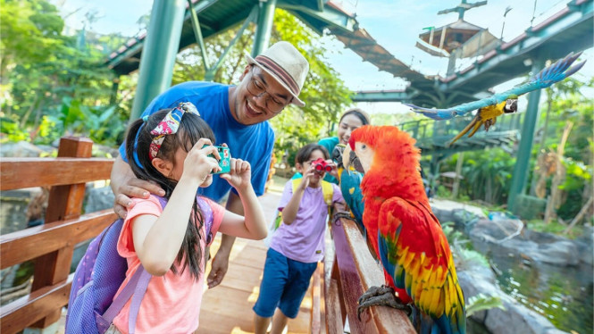 Jakarta Bird Land, Taman Burung Terbesar di Jakarta yang Belum Banyak Orang Tahu