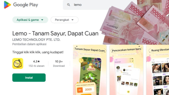 Mau Saldo DANA Gratis? Cukup Main Lemo, Kumpulkan Koin, Langsung Cair
