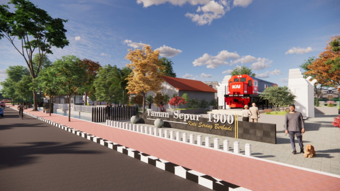 Taman Sepur Berbudi Bakal Hadir di Kota Serang, Sulap Taman Sari Jadi ...