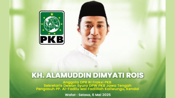Innalilahi, Anggota DPR RI KH Alamuddin Dimyati Rois Meninggal Dunia ...