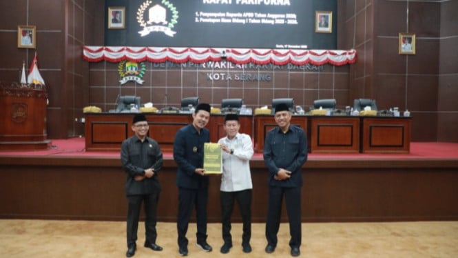 RAPBD Kota Serang 2026 Ditetapkan Rp1,487 Triliun, Defisit Ditutup ...