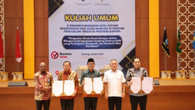 UIN SMH Banten Jadi Tuan Rumah Penandatanganan MoU HAM Perguruan Tinggi ...