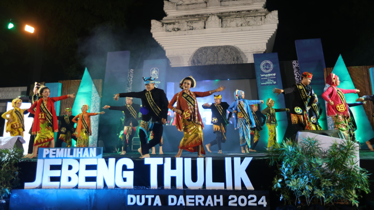 Foto Finalis dari Banyuwangi dan Giri Dinobatkan Sebagai Jebeng Thulik ...