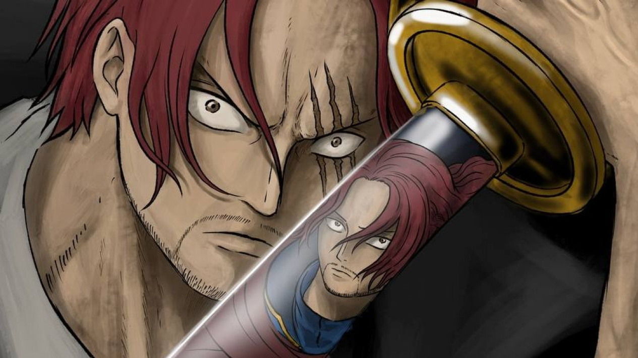 Foto Luffy Lawan Shanks atau Shamrock? Spoiler Final Saga One Piece ...