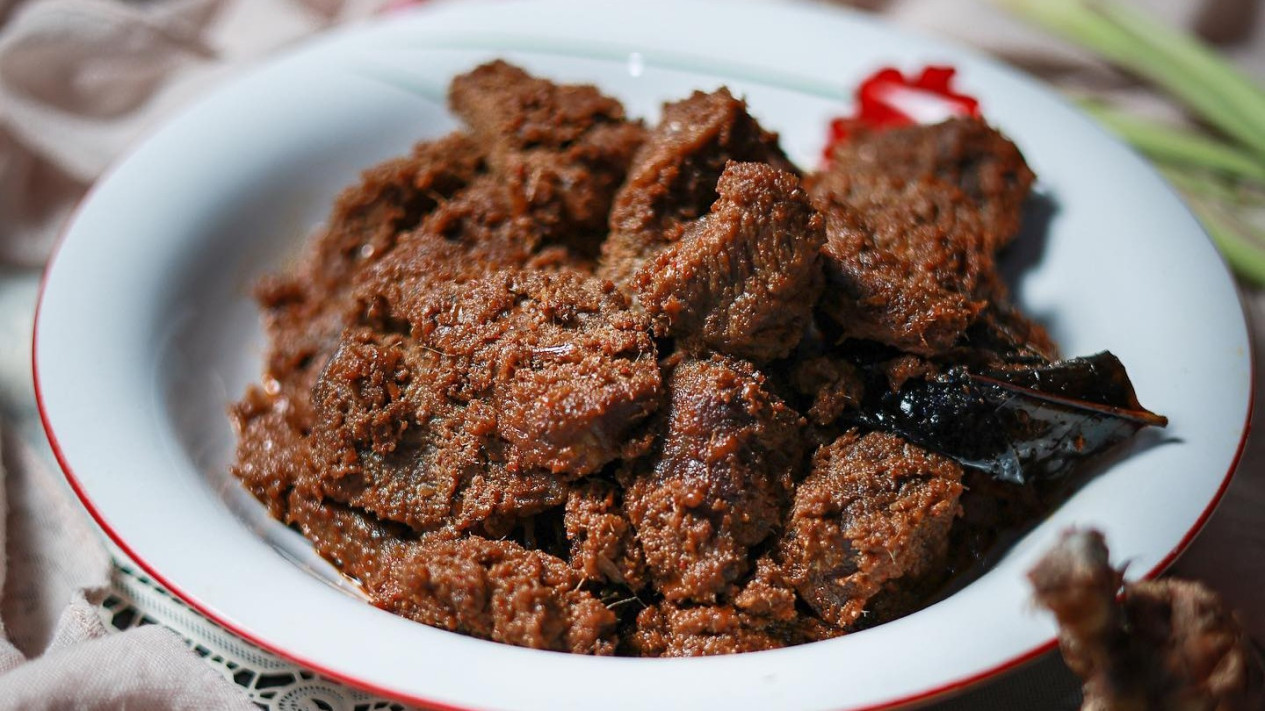 Foto Cara Masak Rendang Daging Empuk Meresap? Ini Resep Lengkap yang ...