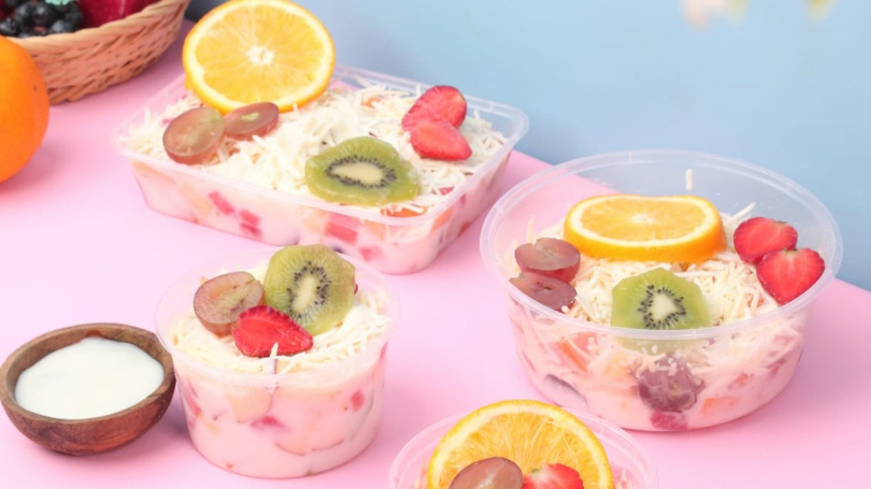 Foto Resep Salad Buah Creamy Homemade, Cocok Jadi Ide Jualan