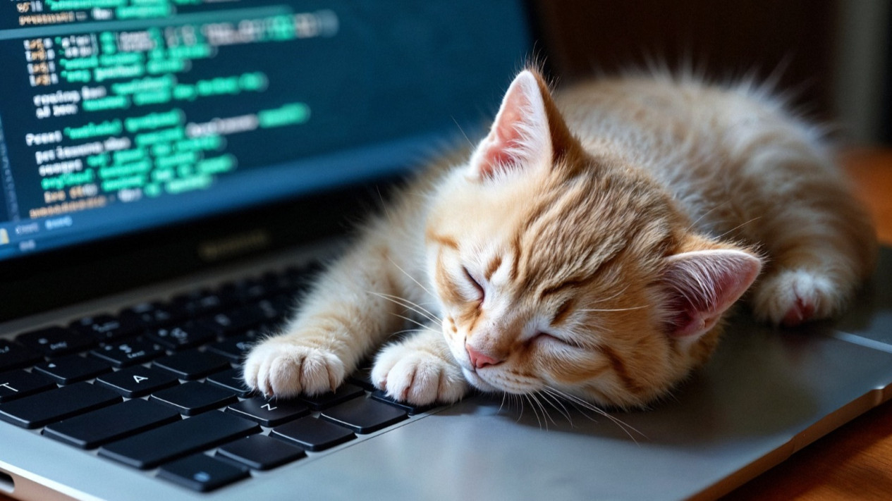 Foto Ini Alasan Kenapa Kucing Suka Duduk di Atas Laptop!