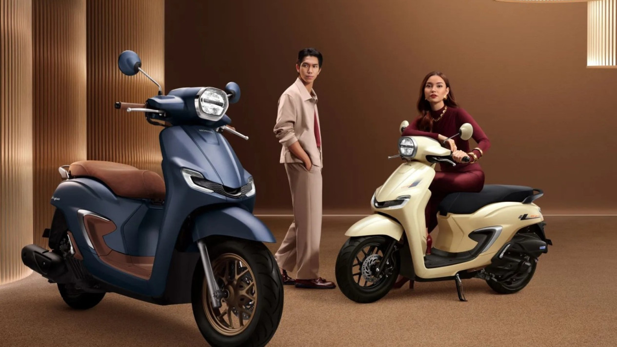 Foto Honda Stylo 160 Resmi Meluncur! Skutik Premium dengan Desain Retro ...