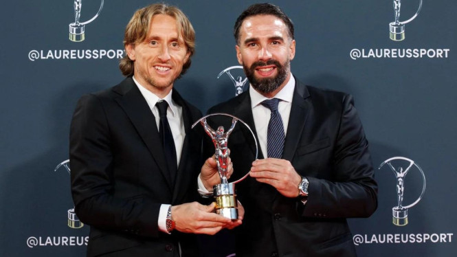 Real Madrid Raih Penghargaan Tim Terbaik Dunia di Laureus Awards