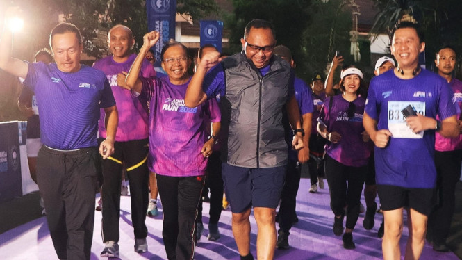 Aksi Gubernur Koster Jajal Rute 5K Warnai Semarak AIR 2025 di Bali
