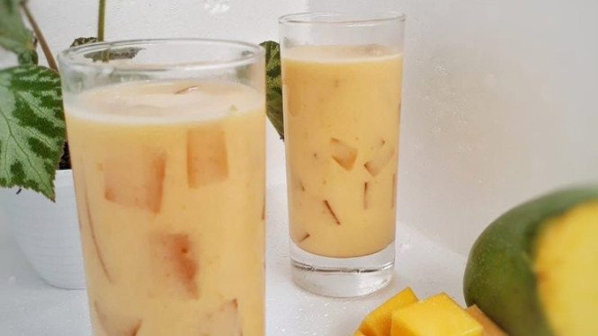 Cocok Ide Jualan Mango Milk Drink Minuman Tropis yang Segar