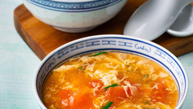 Resep Sup Telur Tomat Hangat Menyehatkan, Praktis dan Mudah Dibuat!