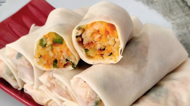 Resep Lumpia Basah Bandung yang Lembut, Manis, Gurih, Bikin Nagih!