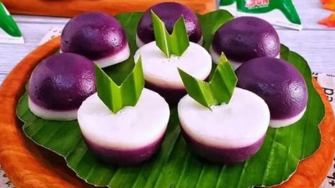 Kue Basah Rasa Sultan, Talam Ubi Ungu, Camilan Premium yang Lagi Naik Daun!