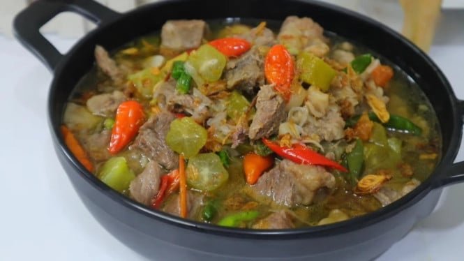 Resep Praktis Garang Asem Daging Sapi, Gurih Seger dalam Sekejap