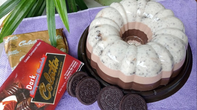 Manis, Lembut, Nyoklat Banget! Ini Cara Bikin Puding Oreo Milo yang ...