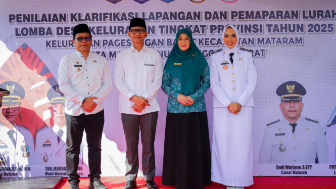 Kelurahan Pagesangan Barat Berhasil Juara Satu Lomba Tingkat Provinsi ...