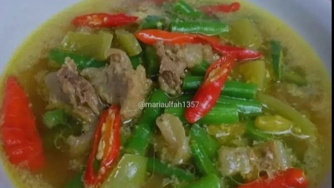 Resep Asem Asem Daging, Menu Berkuah Yang Tepat Untuk Sarapan Pagi