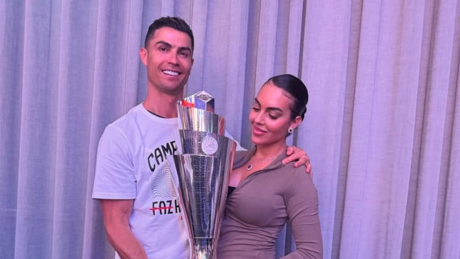 Georgina Rodríguez dan Cristiano Ronaldo Sudah Menikah? Cincin, Inisial ...
